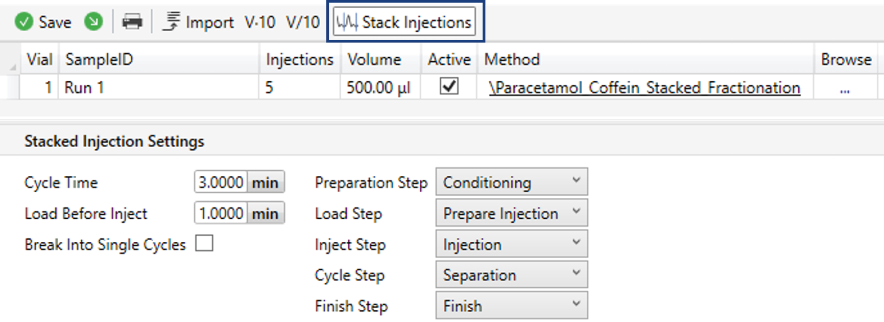 Stacked Injection in Preparative Chromatography