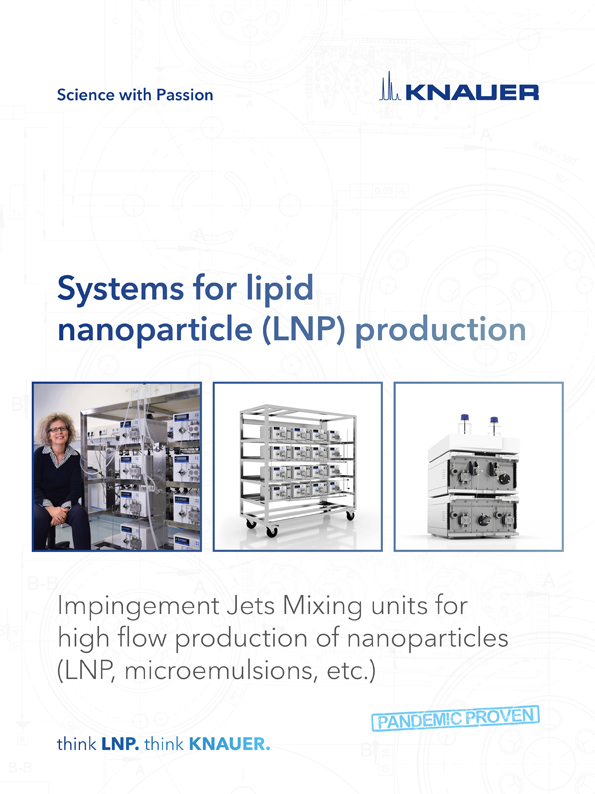 Efficient LNP Production Solutions for Advanced Drug Delivery Systems